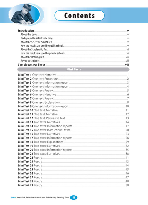 Excel Selective Schools and Scholarship Book Pack | Pascal Press