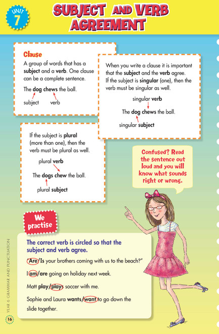 Back to Basics - Grammar and Punctuation Year 6 | Pascal Press