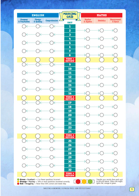 Targeting Homework Activity Book Year 2 New Edition