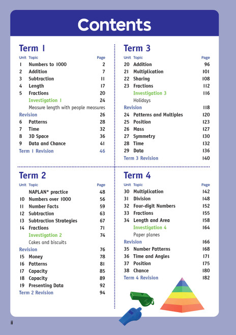 NSW Targeting Maths Year 3 2023 Curriculum Edition | Pascal Press