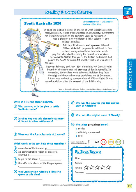 Targeting Homework Activity Book 5 New Edition | Pascal Press
