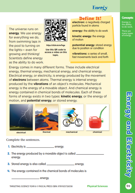 Targeting Science Year 6 - Pascal Press