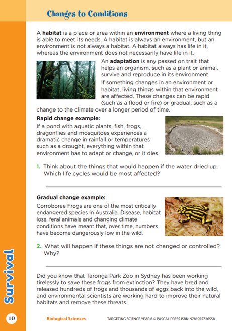 Targeting Science Year 6 - Pascal Press