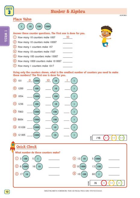 Targeting Homework Year 3 Book Pack