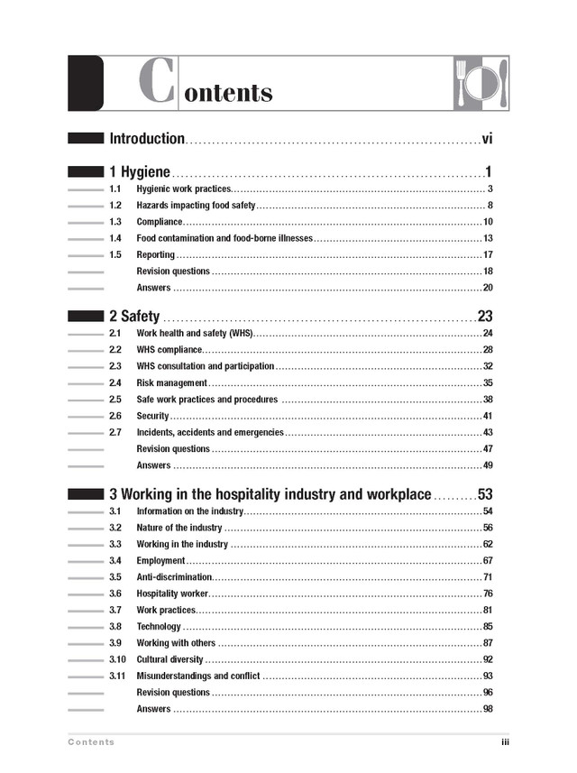 Excel HSC Hospitality Study Guide | Pascal Press