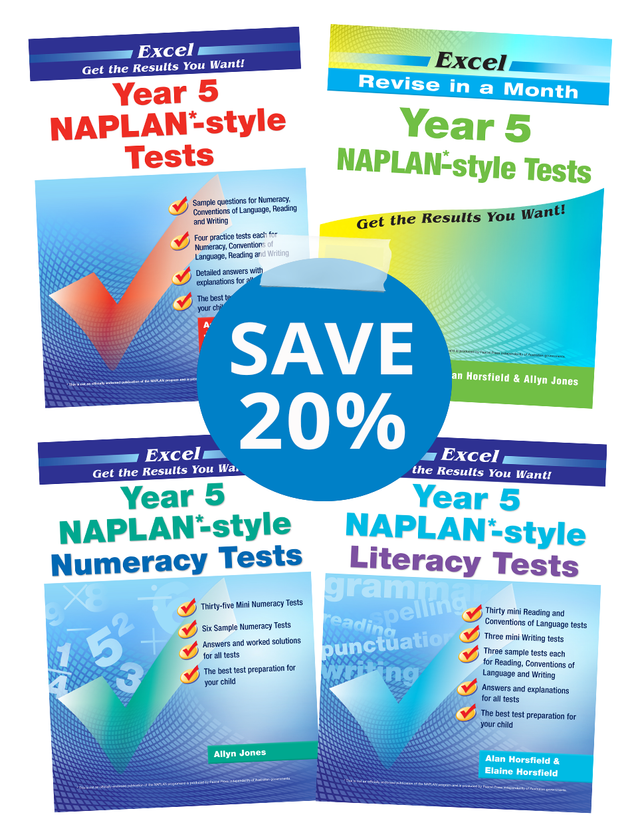 BY YEAR - Test Preparation - NAPLAN - Pascal Press