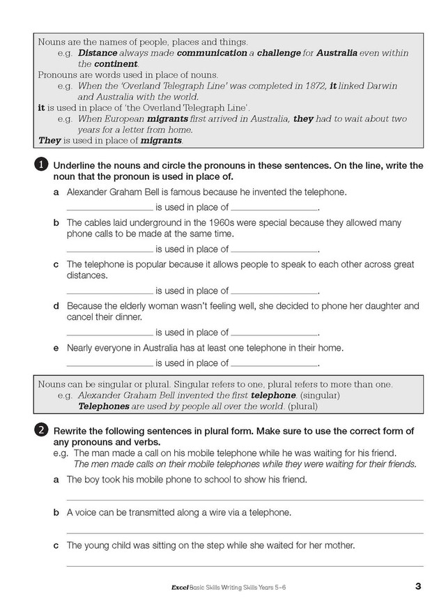 Excel Basic Skills English Book Pack Years 5-6 | Pascal Press