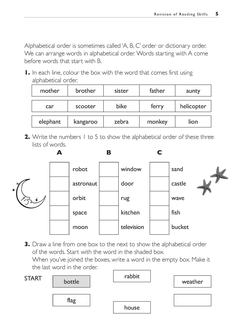 Excel Basic Skills Reading and Comprehension Years 1Ã¢â‚¬â€œ2 | Pascal ...
