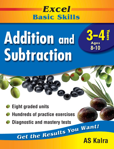 Excel Basic Skills Addition And Subtraction Years 3 4 Pascal Press