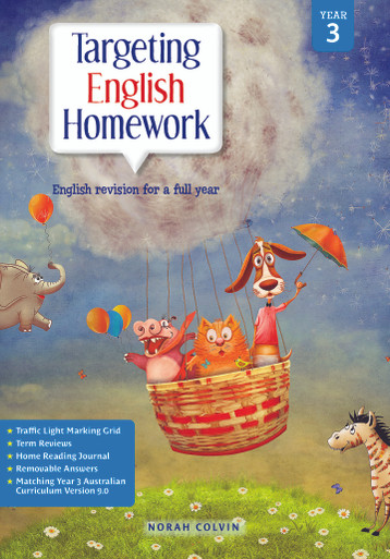 Targeting English Homework Year 3 | Pascal Press
