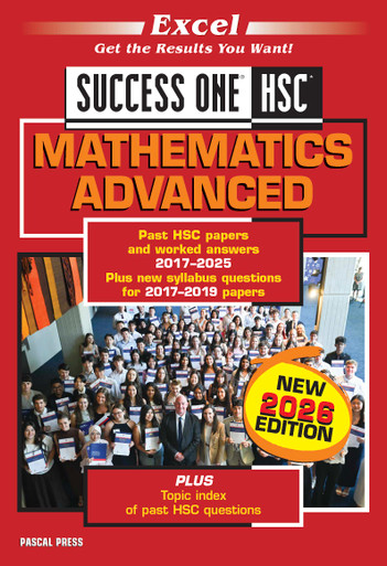 Excel Success One HSC - Mathematics Advanced 2026 Edition | Pascal Press