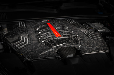APR ENGINE COVER - 2.9T/3.0T/4.0T (4M) SUV - FORGED CARBON FIBER