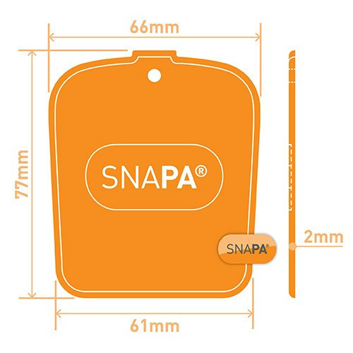 Snapa Bar Endcap White