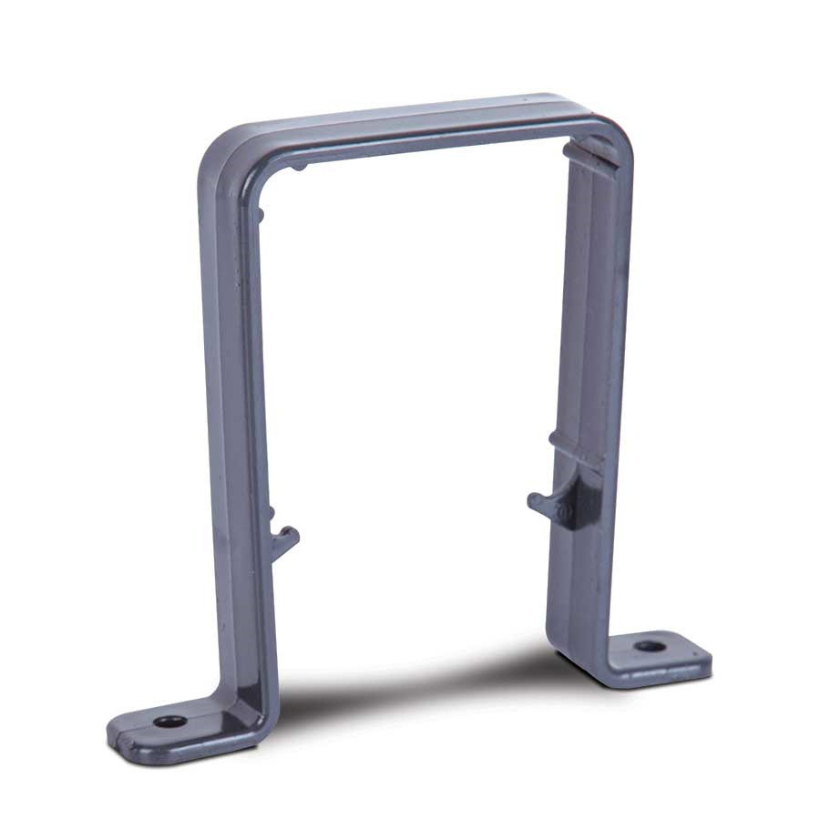 Eurocell - Gutter Square Pipe Clip 65mm Anthracite