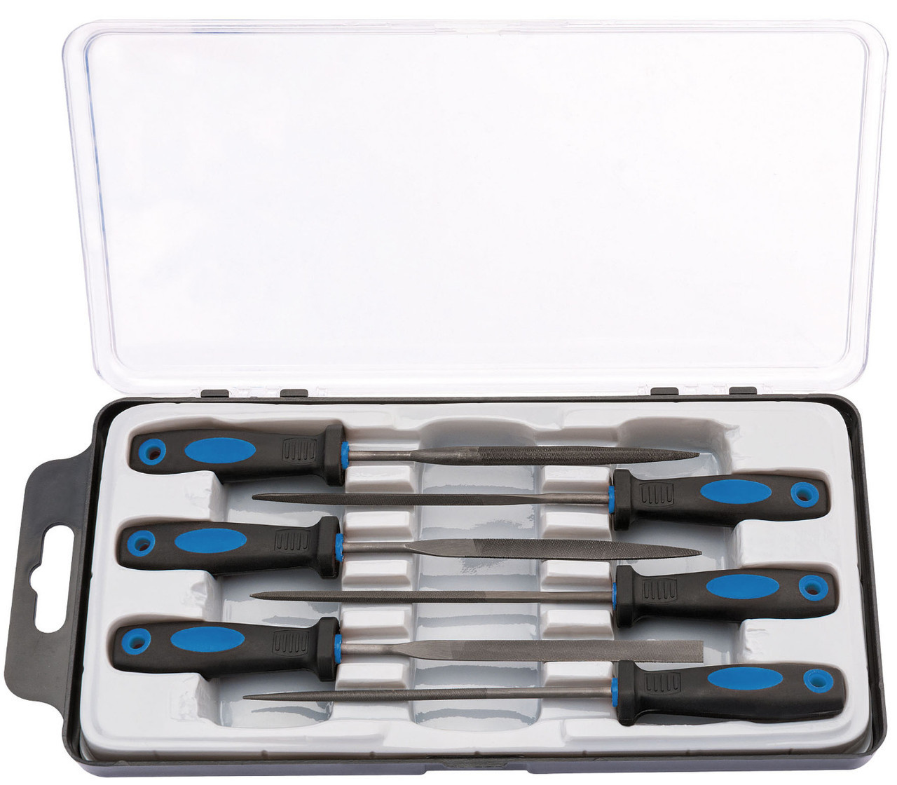 Draper - 150mm Soft Grip Needle File Set (6 Piece)