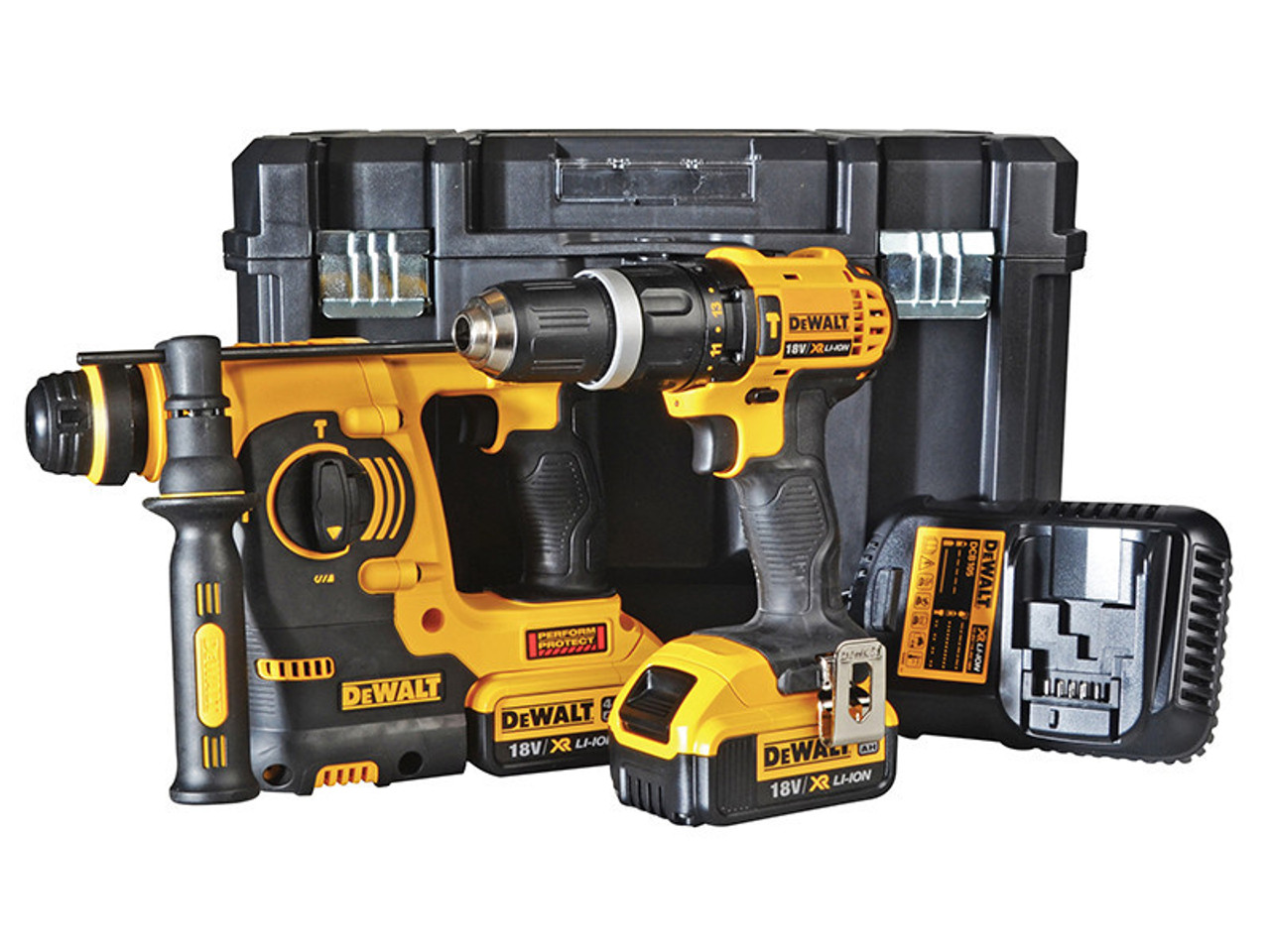 DeWALT DCK2062M2T XR Brushless Compact Twin Pack 18V 2 x 4.0Ah Li-ion