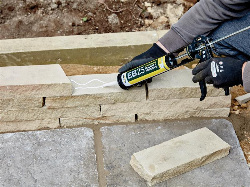 Everbuild EB25 Hybrid Sealant Adhesive White 300ml