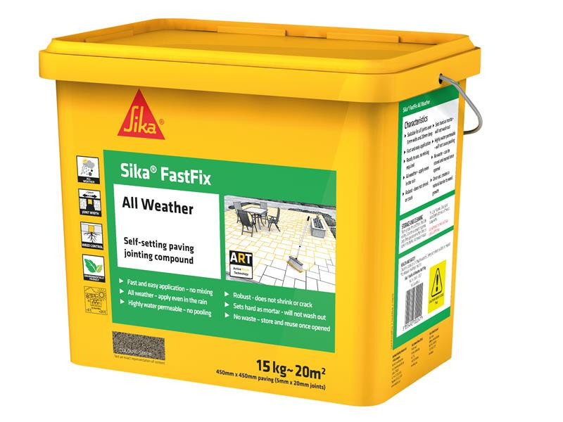 Everbuild Sika FastFix All Weather Stone 15kg - Buy Now Online at AB ...