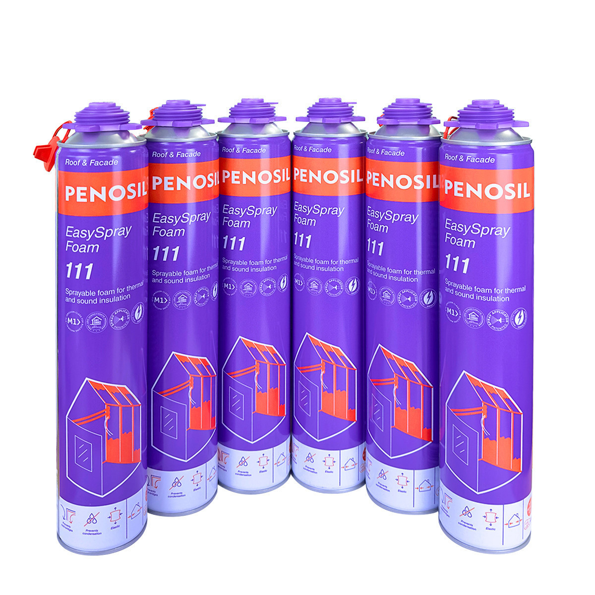 PENOSIL Easy Spray Foam Insulation 700ml Bundle of 6 | Black Friday