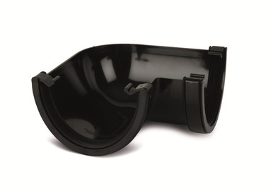 Eurocell - Gutter Universal XL Angle 90 Deg Black