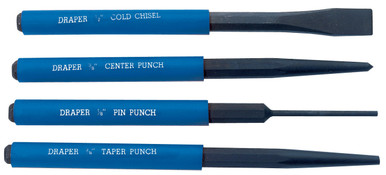 Draper - Chisel and Punch Set (4 Piece)