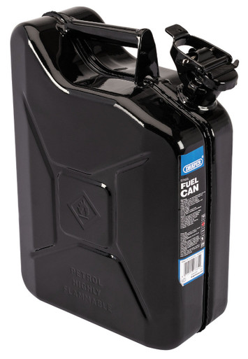 Draper - 10L Steel Fuel Can (Black)