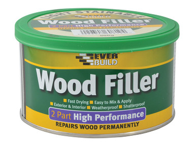 Everbuild 2-Part High-Performance Wood Filler Pine 500g - Buy Now ...