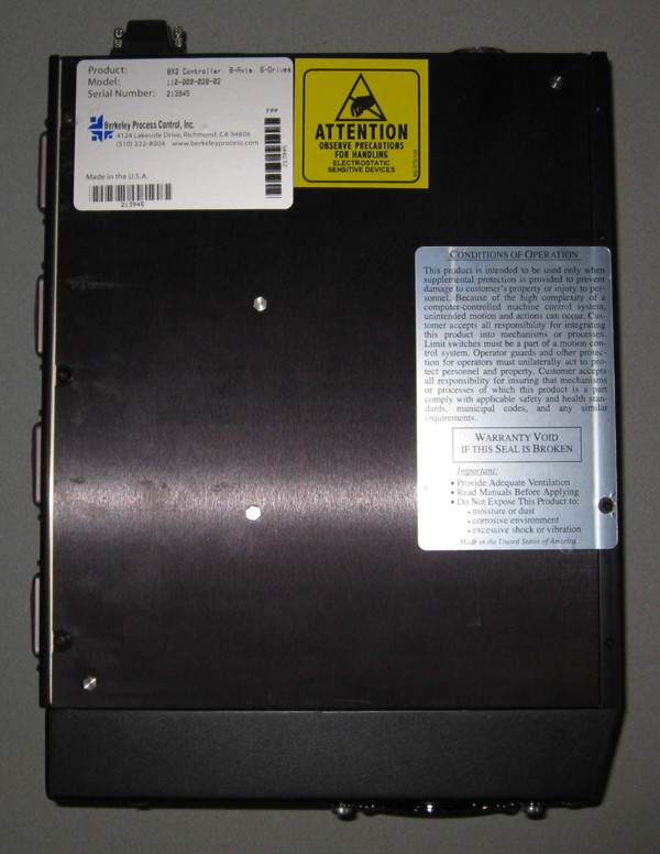 110-000-020-02 - BX-2 Controller (Berkeley Process Control) - Electro Store
