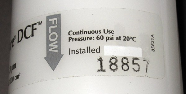 CFE05NG - PolyPure DCF 5um Filter (Gelman / Pall) - Electro Store