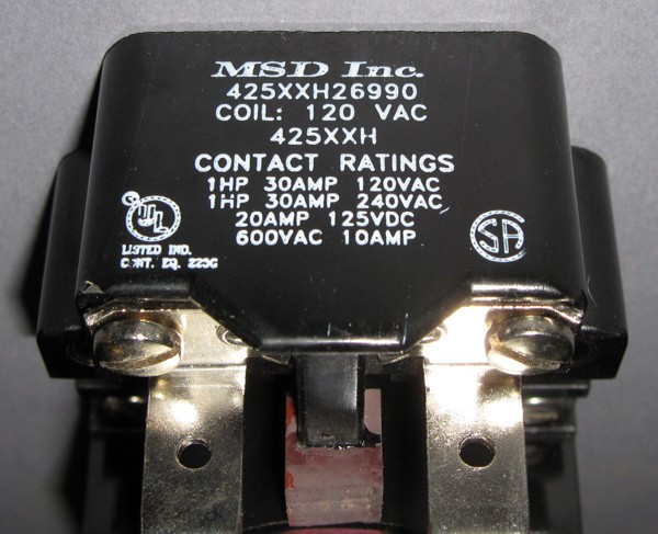 425XXH-26990 - Contactor / Relay (MSD Inc) - Used - Electro Store