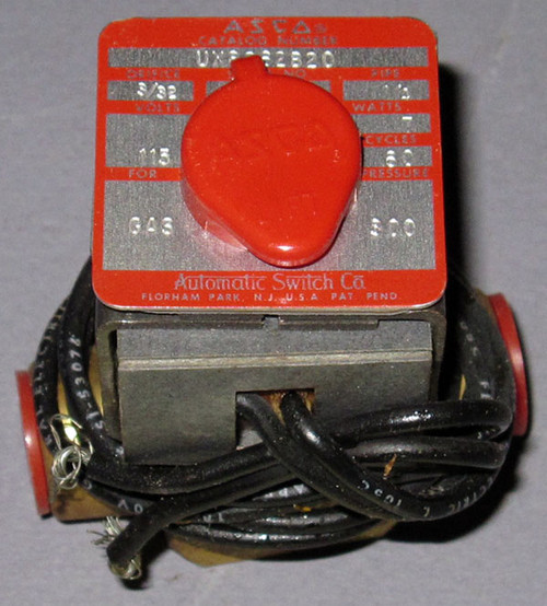 UX8262B20 - Gas Valve, 300PSI, 115VAC Coil (Automatic Switch Co ...