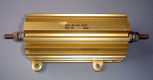 Dale RH-250 Power Resistor, 40 Ohm, 250 Watt, +/- 1% - Used - Electro Store