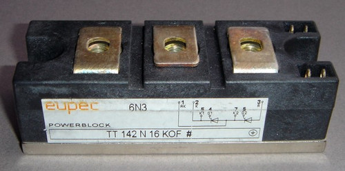 TT142N16KOF - 1600V SCR (Eupec) - Electro Store