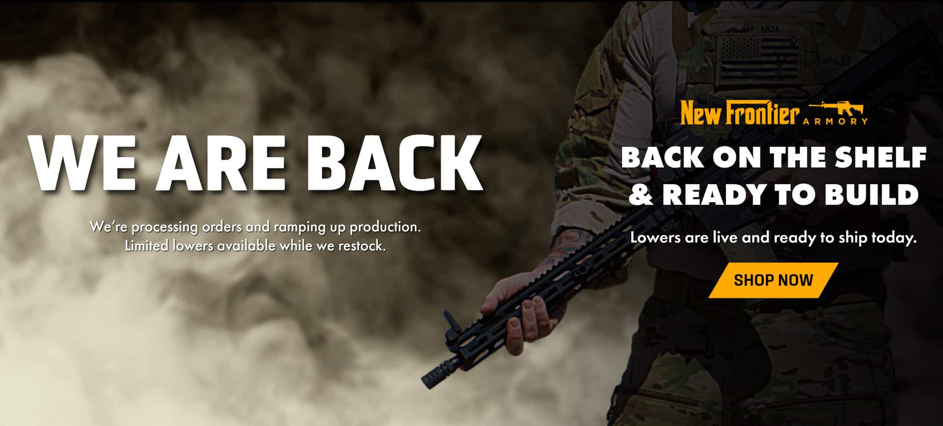 New Frontier Armory | Firearms Manufacturer | Websales