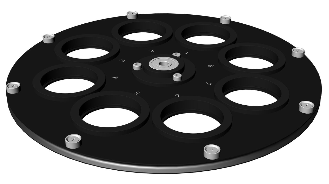 Filter Carousel for FW831 Filter Wheel - 31mm Unmounted