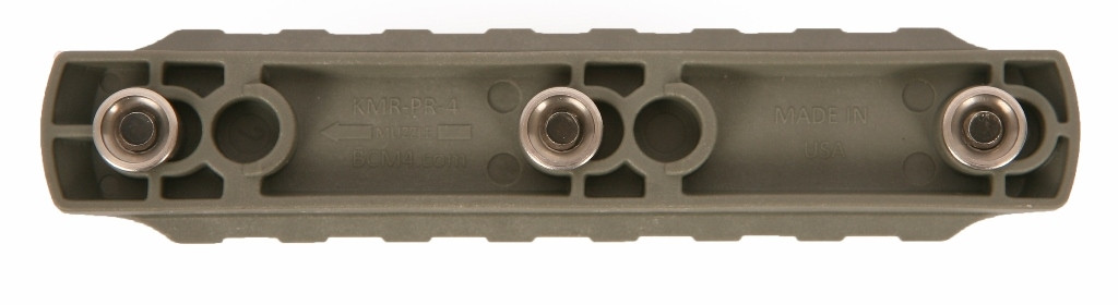 Key Mod Plus BCM KeyMod Picatinny Nylon Rail Section - 4 Inch - FDE ...