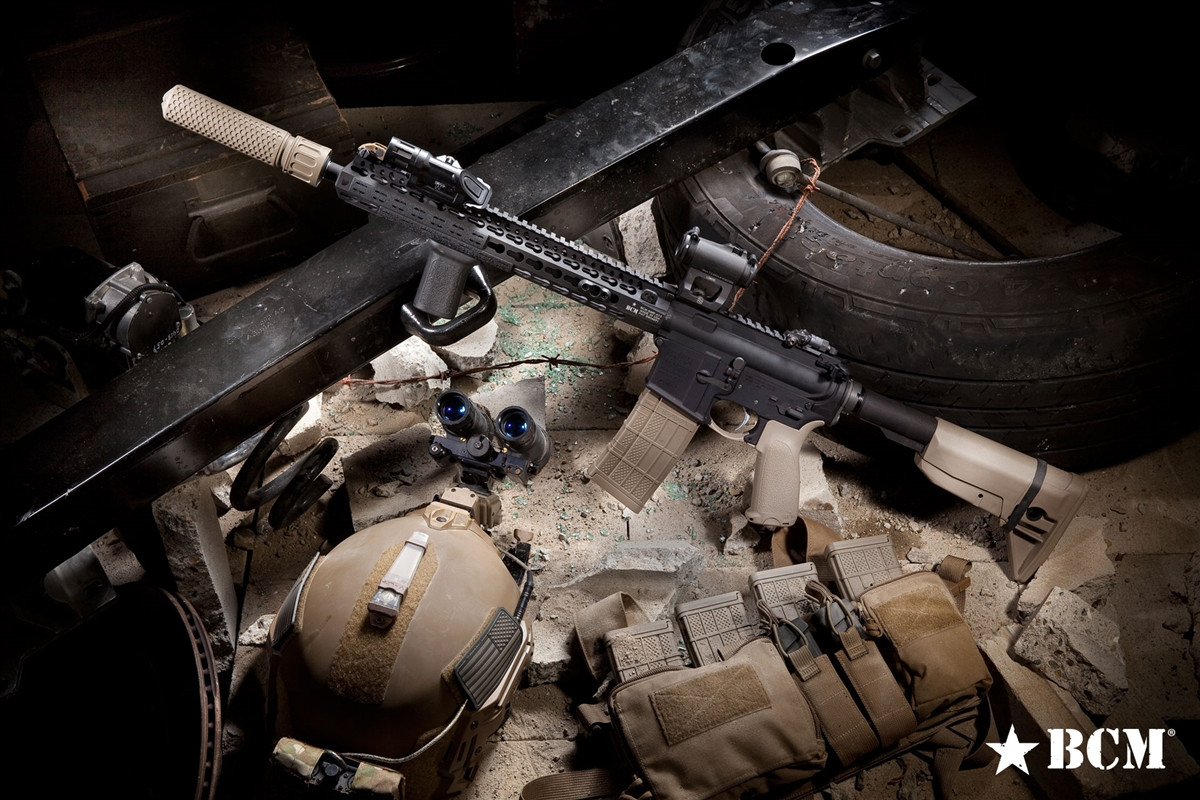 BCM 13" KeyMod Handguard (KMR-A13), Black