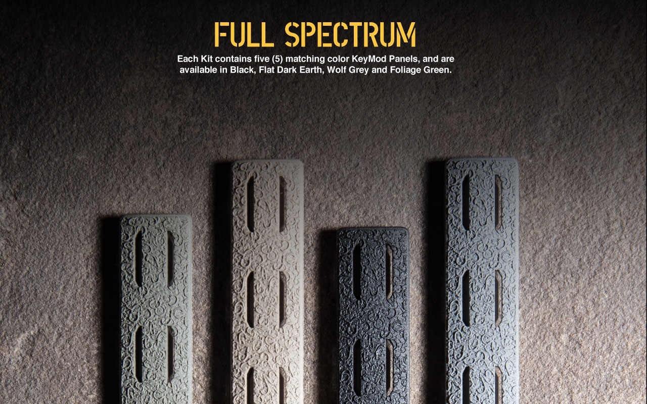 KeyMod Rail Cover Kit, FDE - BCM®