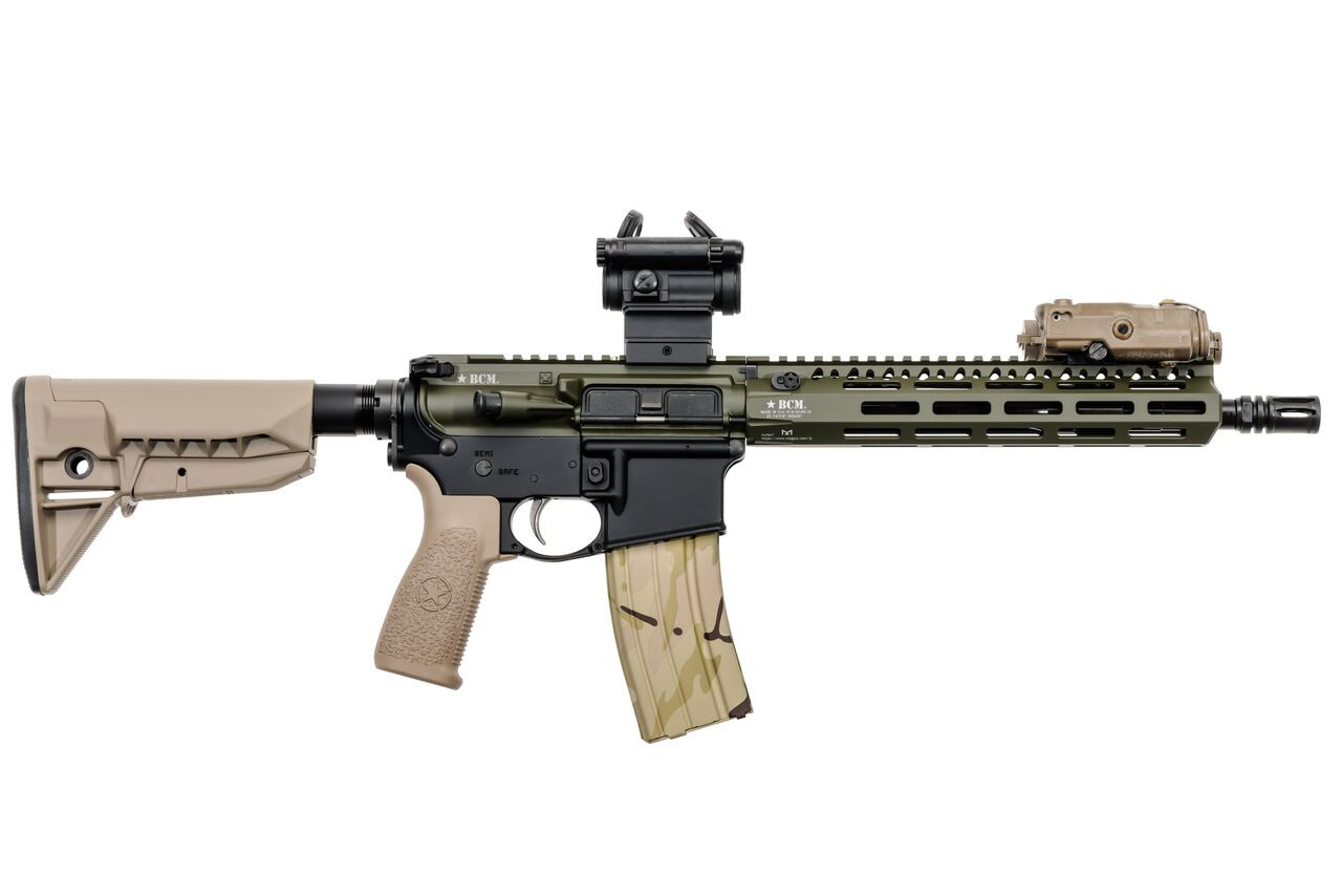 BCM 11.5" MK2 Complete Upper (Carbine) w/ MCMR-10 Handguard - OD Green