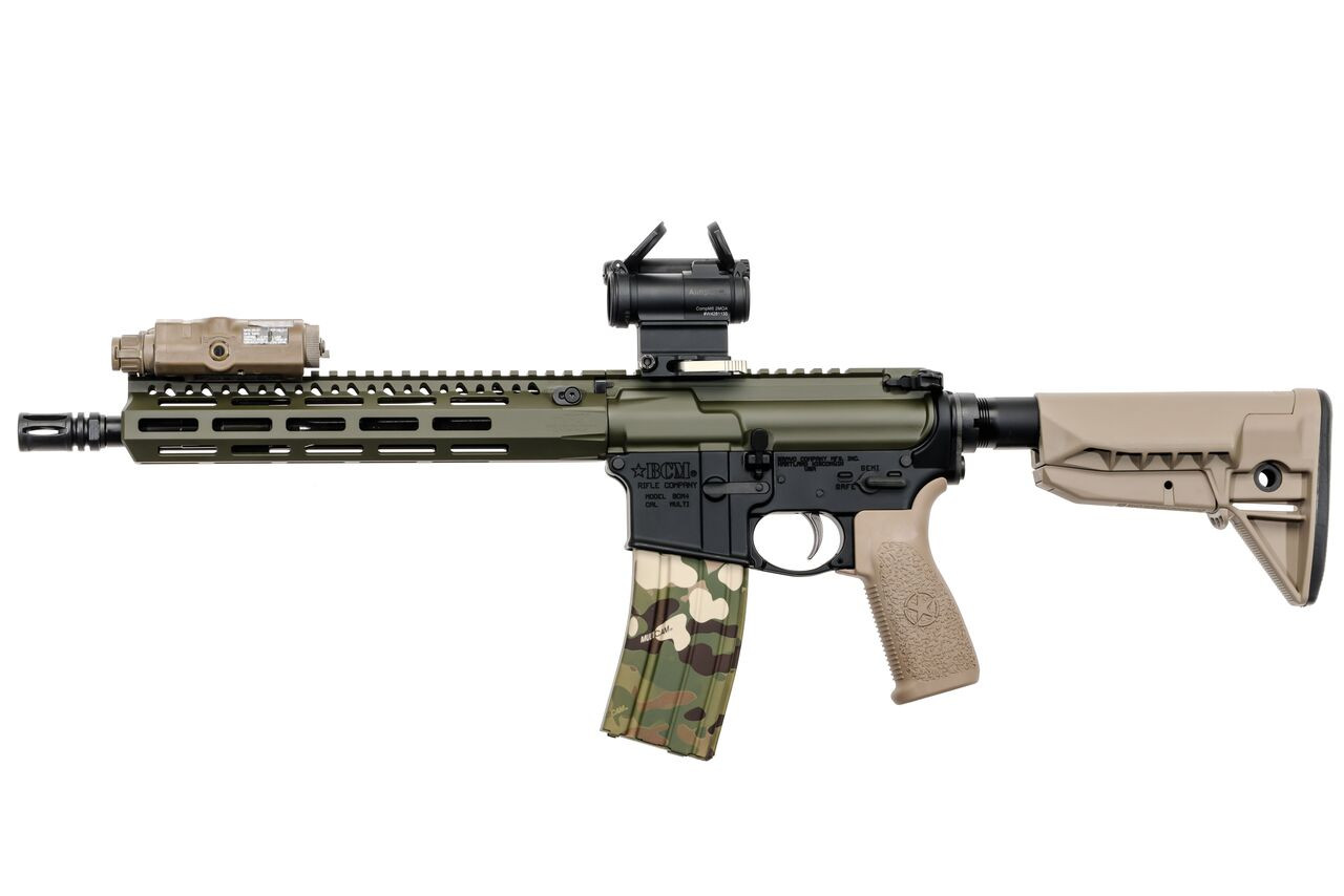 BCM 11.5" MK2 Complete Upper (Carbine) w/ MCMR-10 Handguard - OD Green
