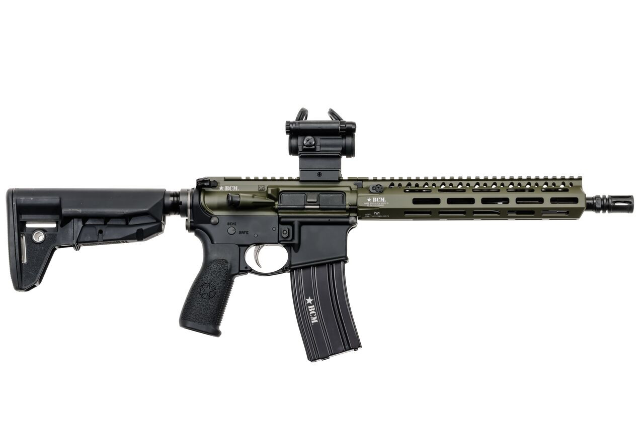 BCM 11.5" MK2 Complete Upper (Carbine) w/ MCMR-10 Handguard - OD Green