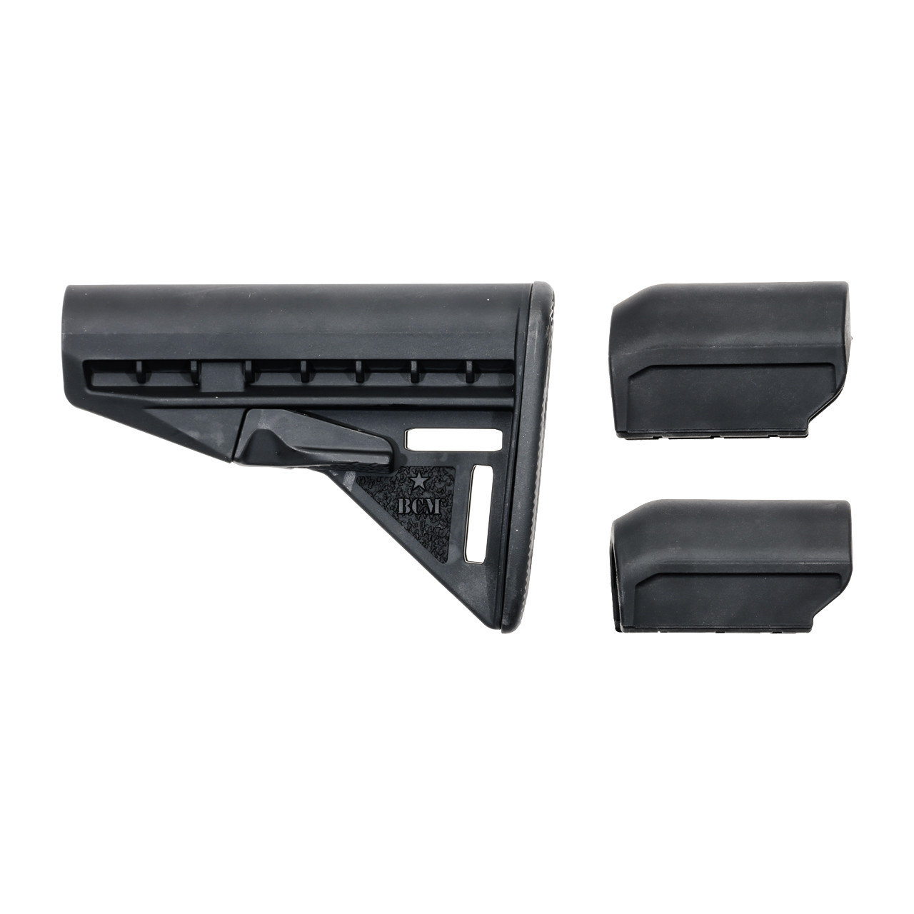BCM® AR15 Stock Mod 3 With Stock Risers Black
