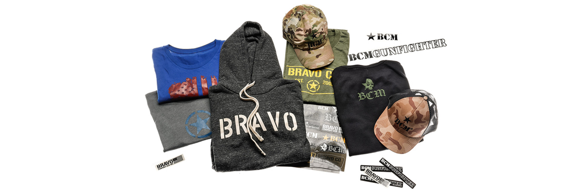 Shirts, Hats, & More - BCM® Apparel