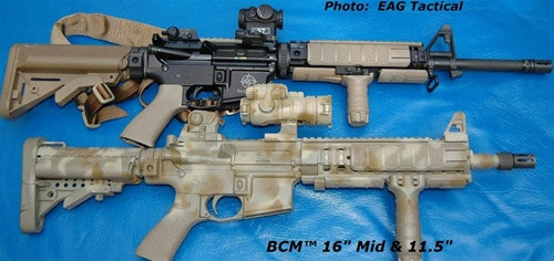 TangoDown Stubby Quick-Detach Vertical Grip, FDE - Bravo Company USA