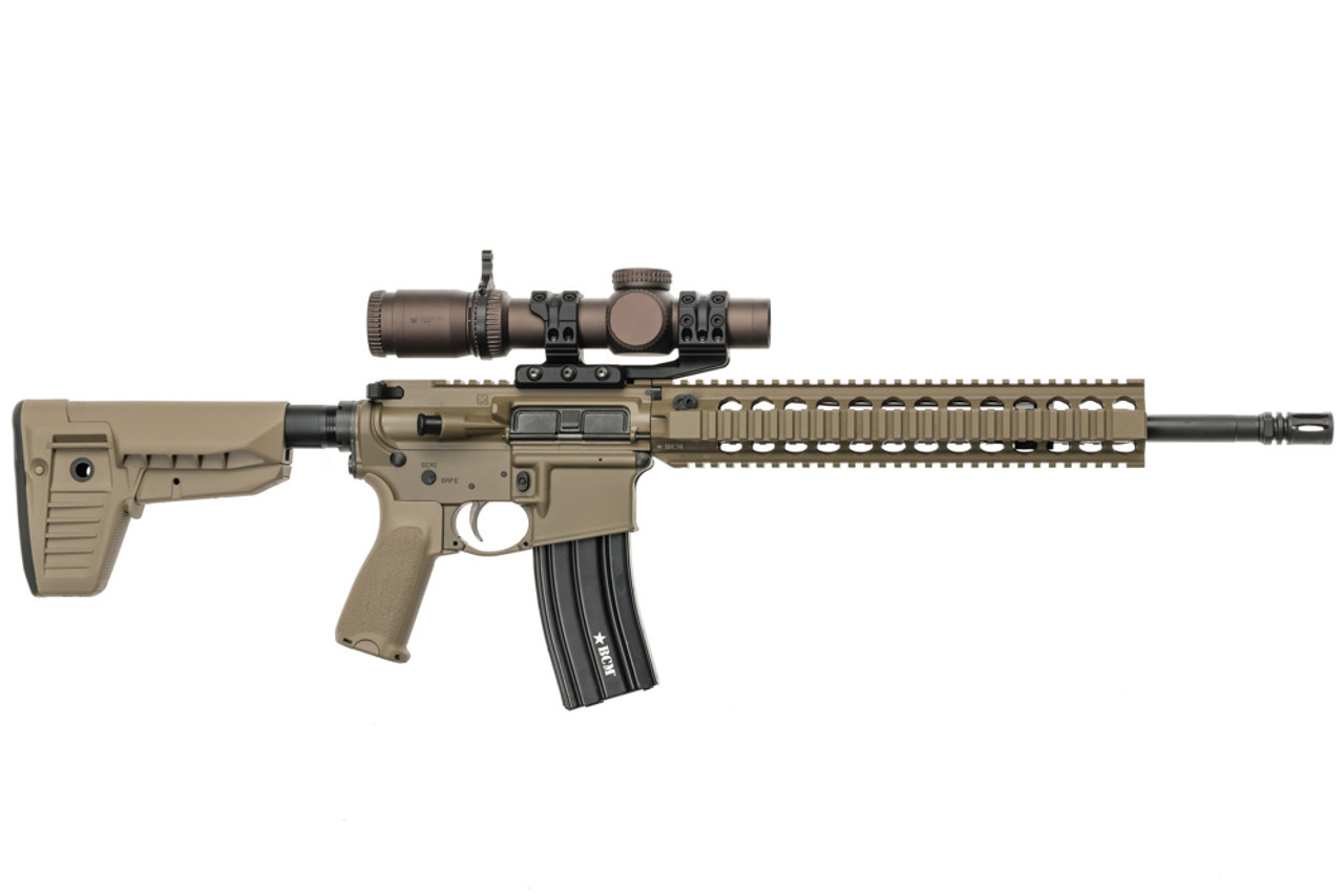 BCM 16" MK2 Complete Upper Receiver w/ QRF-12 Handguard - FDE