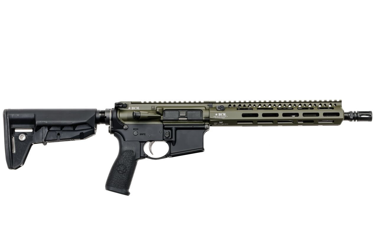 BCM 11.5" MK2 Complete Upper (Carbine) w/ MCMR-10 Handguard - OD Green