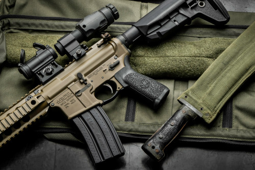 BCM Lower 1/3 Cowitness A/T Optic Mount for AIMPOINT MICRO T2 - Bravo ...
