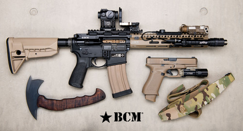 BCM 1.93" Height A/T Optic Mount for AIMPOINT MICRO T2 - Bravo Company USA