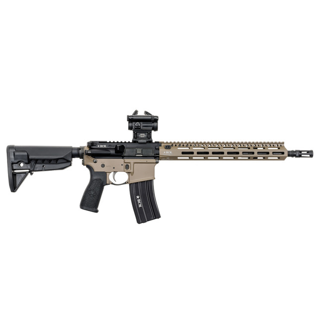 BCM 14.5" Complete Upper Receiver w/ MCMR-13 FDE Handguard - Black/FDE