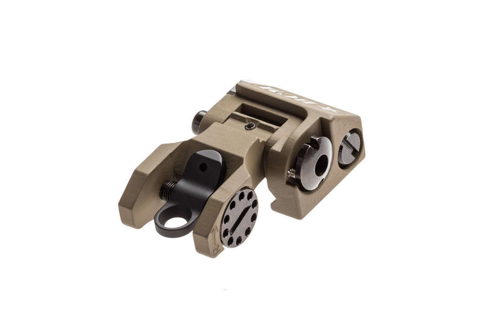 BCM Folding Rear Battle Sight, FDE